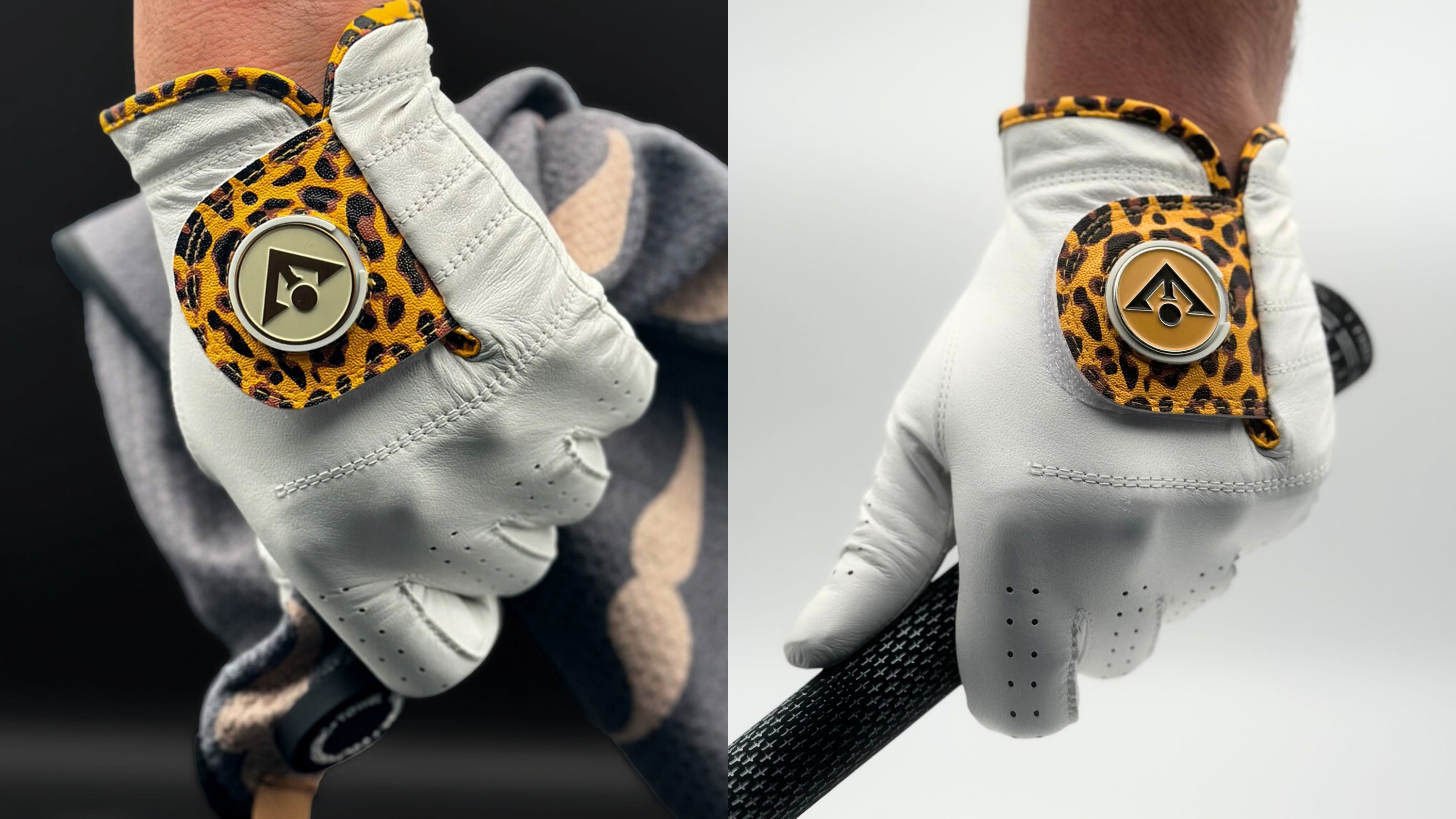 Designer Golf Gloves with Ball Markers | VivanTee Golf