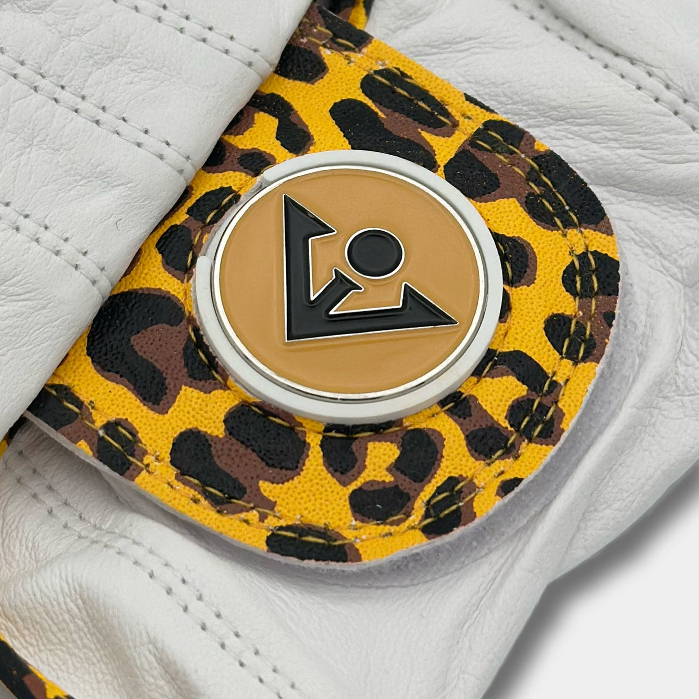 Chelsea Cheetah | Women's Cheetah Print Yellow & White Golf Glove
