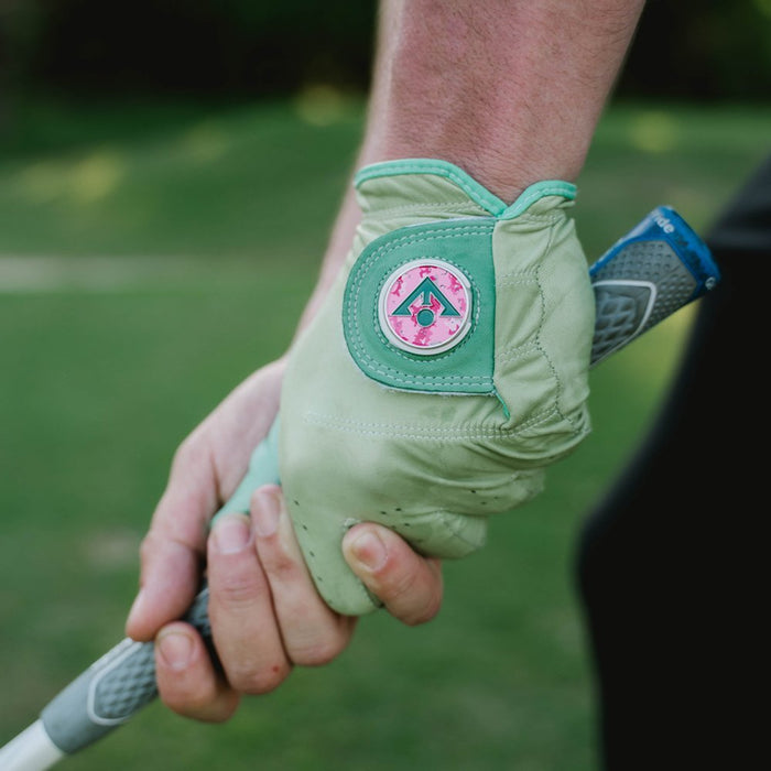 Men's Green Golf Glove | Seaport Serenity | VivanTee
